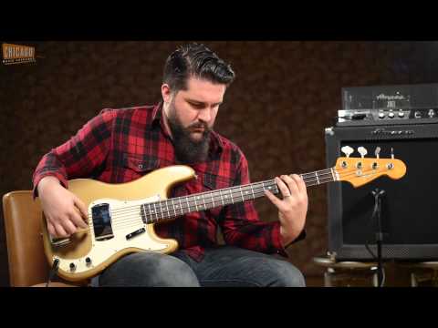 1967 Fender Precision Bass Shoreline Gold | CME Gear Demo | Marc Najjar