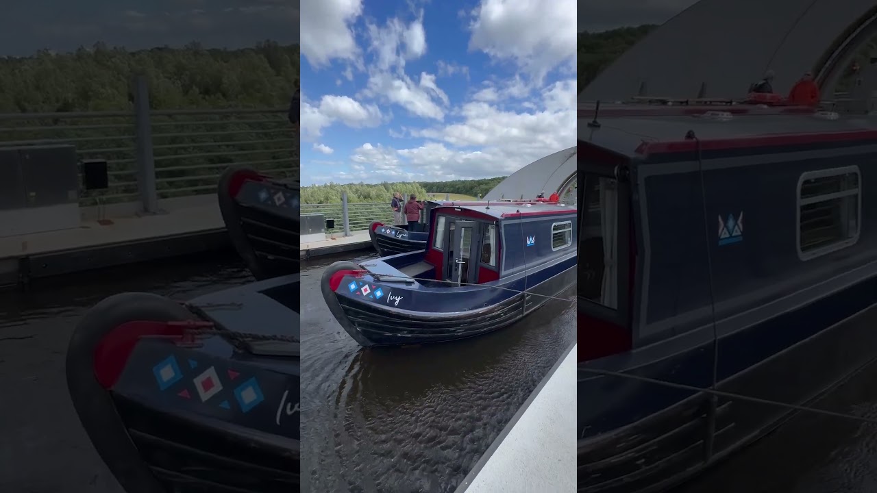 The MOST GENIUS canal invention - The Falkirk Wheel