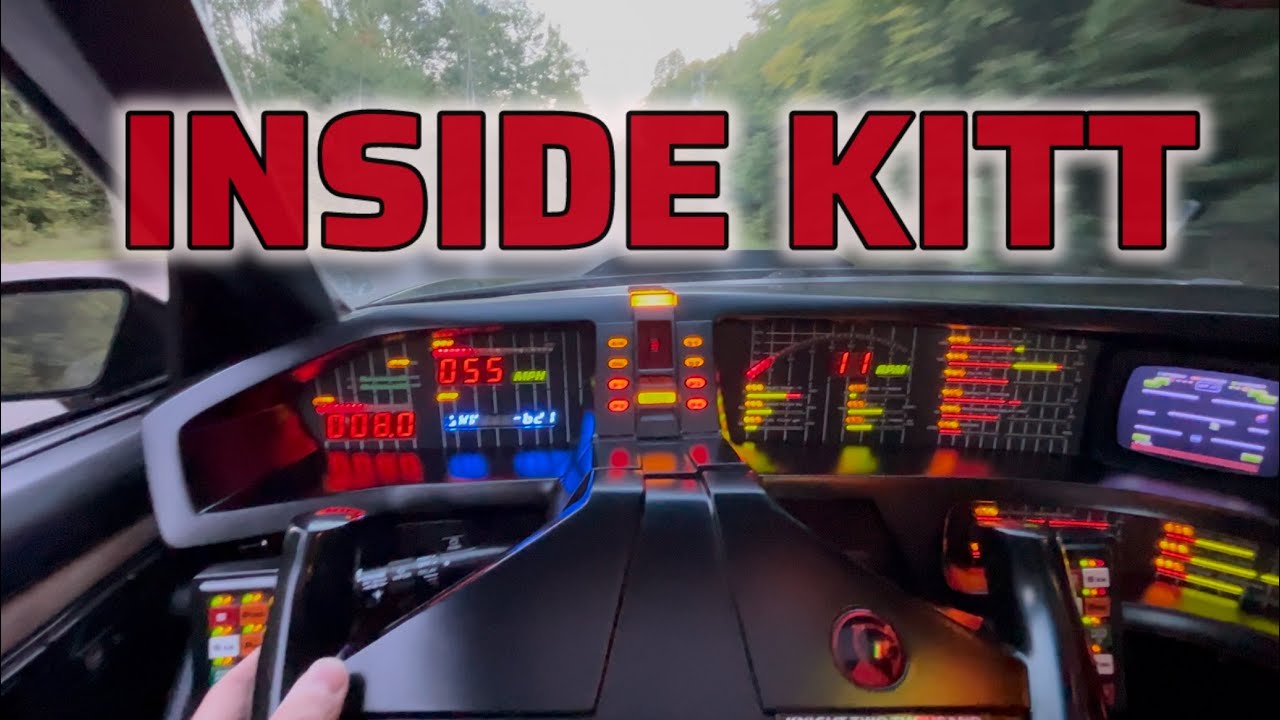 Step Inside KITT, Knight Rider Replica Showcase