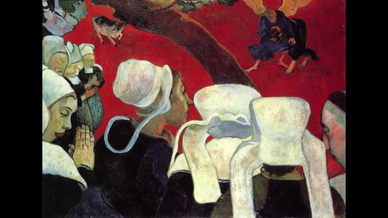 Paul Gauguin, Vision after the Sermon, or Jacob Wrestling with the Angel