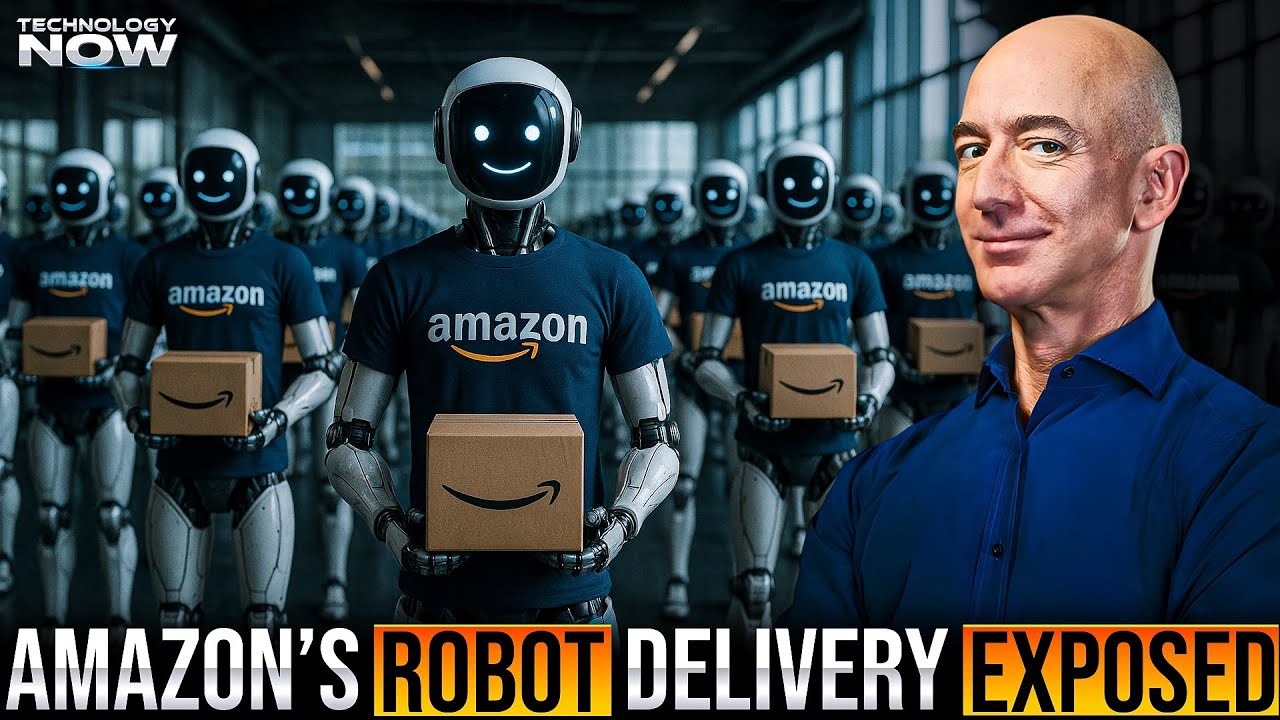 Amazon’s Robot Delivery Test EXPOSED – Will This Replace Your Delivery Drivers?