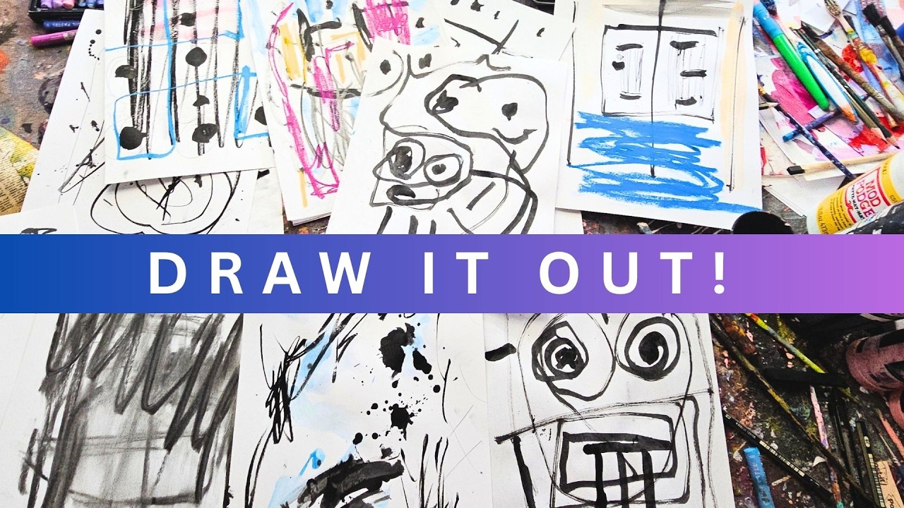 DRAW WHAT YOU FEEL: FINDING OURSELVES (AN INTUITIVE, EXPRESSIVE & EMOTIONAL DRAWING PRACTICE)