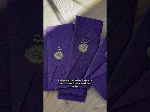 Eco friendly wedding invitations #ecofriendly #sustainablewedding #sustainability