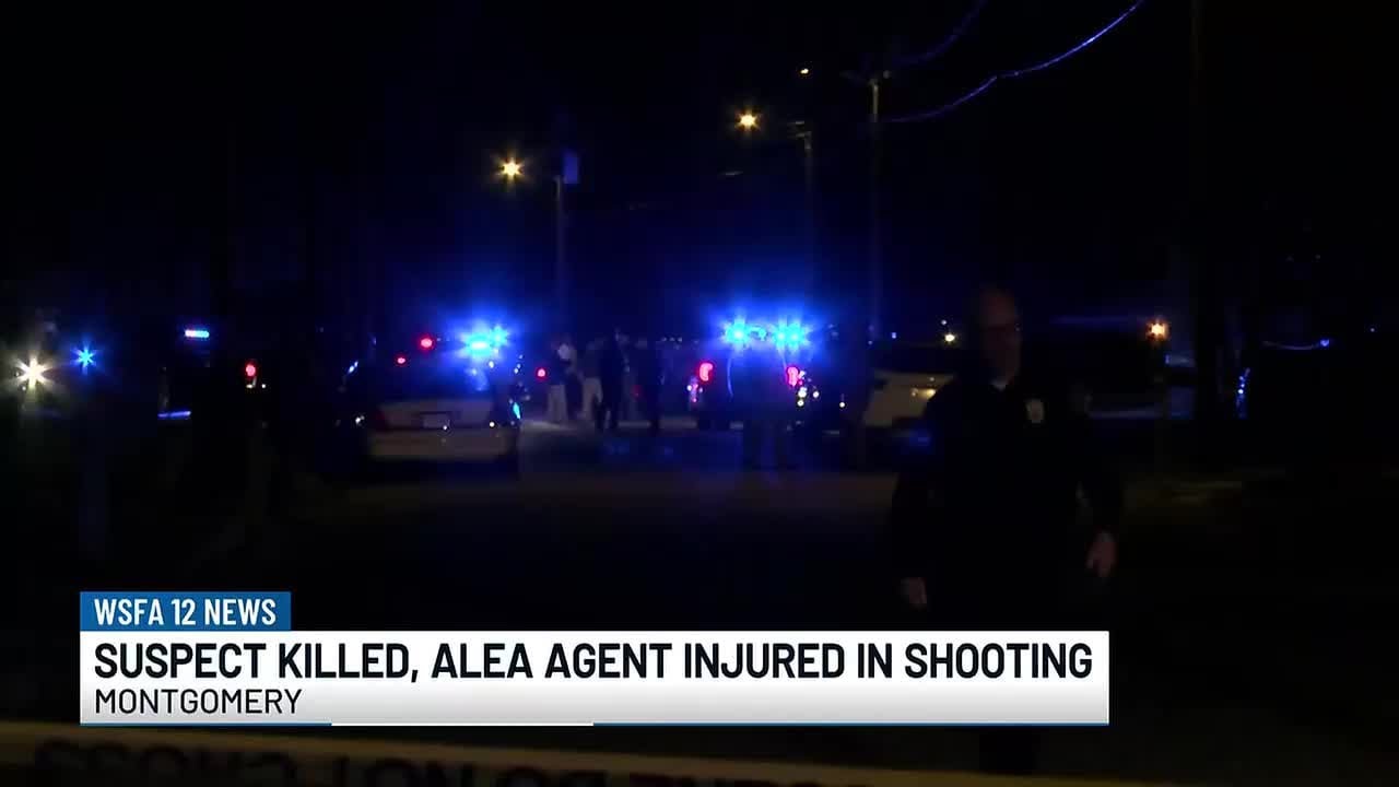 Suspect killed, ALEA agent injured in shooting