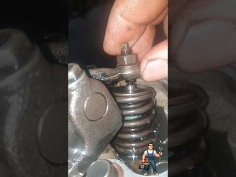 amazing mechanic technique valves adjustment #shorts #engine #mechanic #mechanical #short #trending