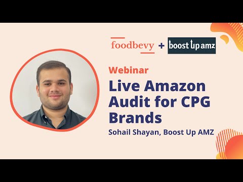 Webinar: Live Amazon Audit for CPG Brands