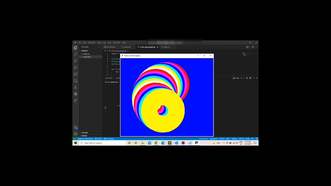 Animation in Python|How To Create Animation in Python|Python Program To Make Animation Using Python