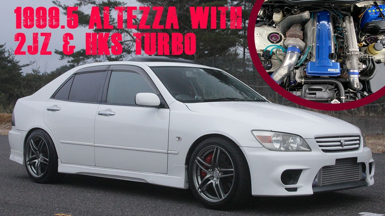 1999 Toyota Altezza Comes With Six Cylinders and a Big Turbo, Is a Real ...