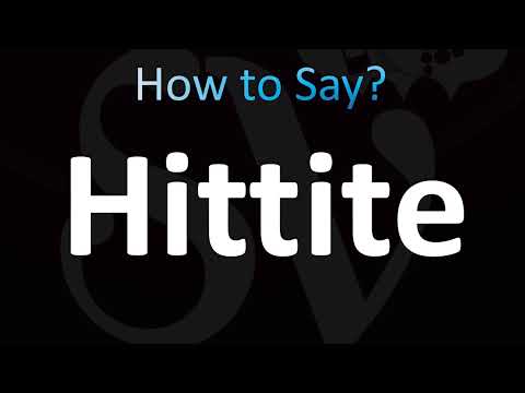 How to Pronounce ''Hittite'' Correctly! (BIBLE)