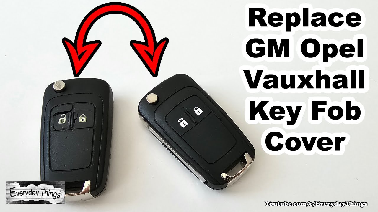 How to Replace GM Opel/Vauxhall Key Fob Cover: Step-by-Step Guide