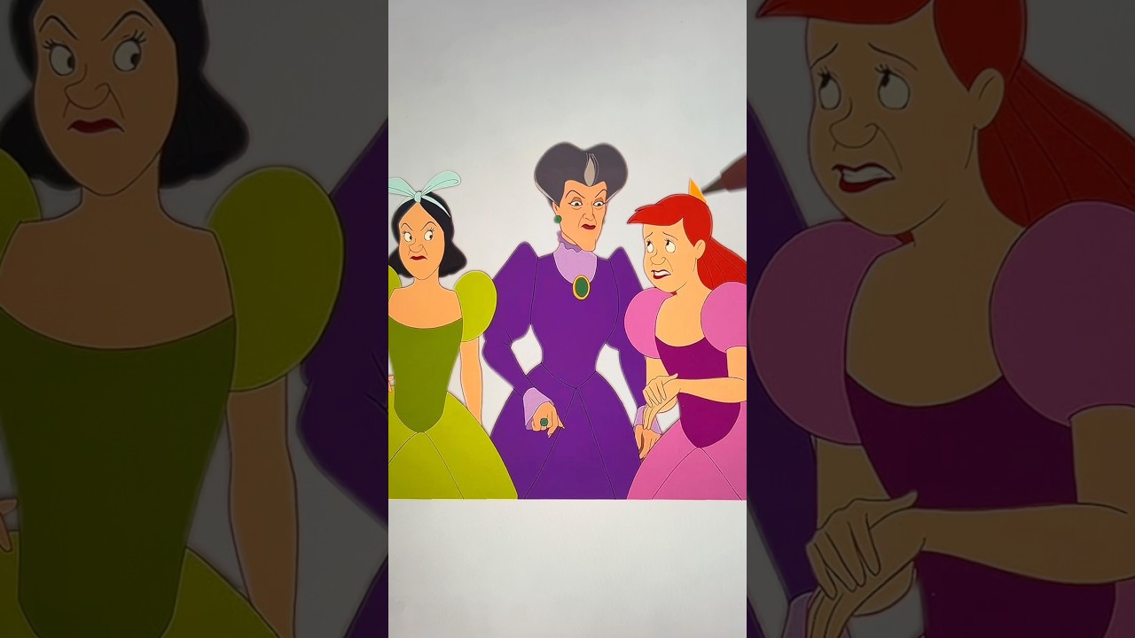 Anstasia glow up transformation #transformation #disney #art #disneyprincess #anastasia