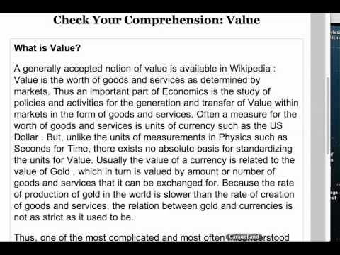 Economics 2 value