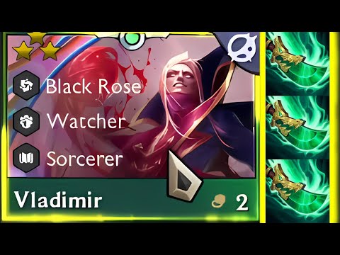 Toxic Build V2 " Crimson Pact " Vladimir ⭐⭐⭐ 3 Star | TFT SET 13