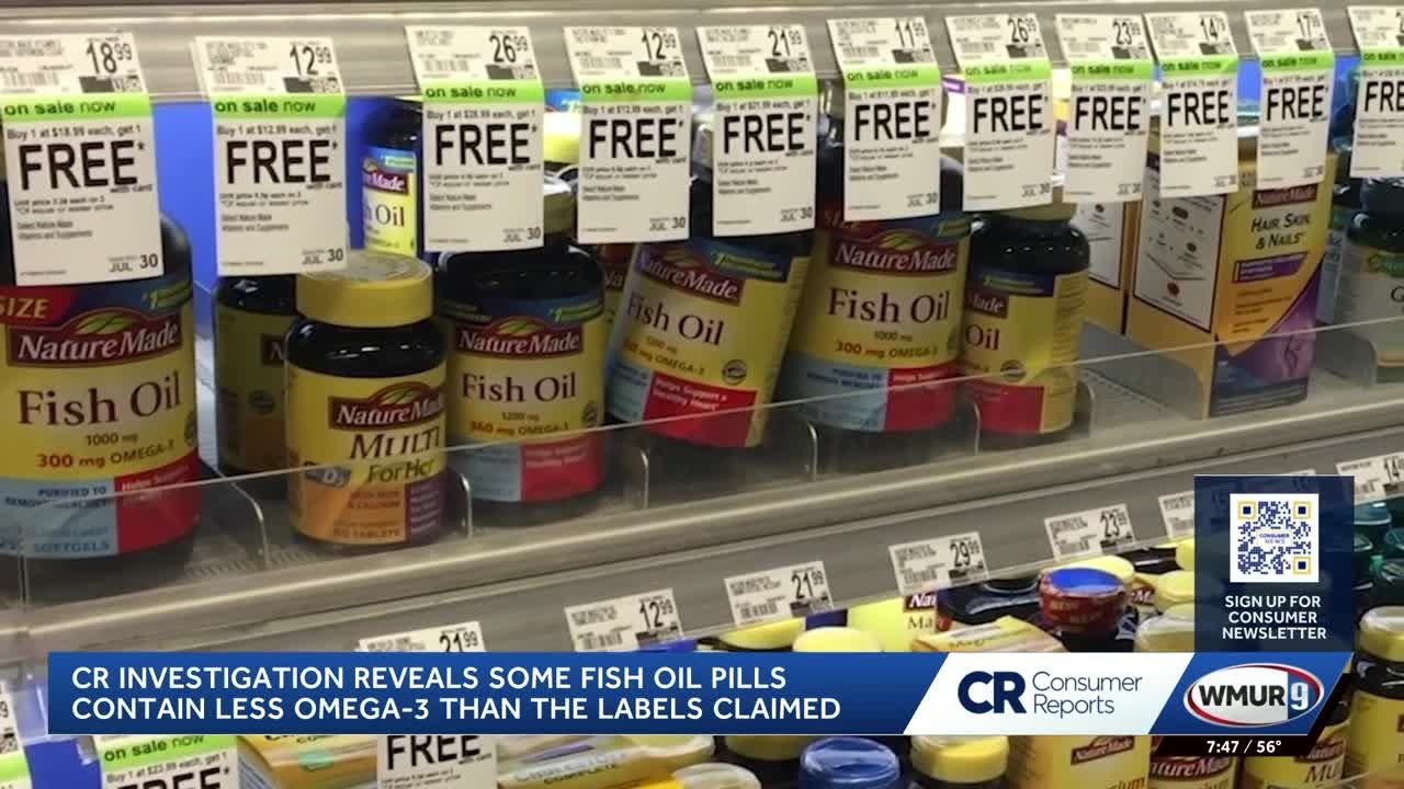 Consumer Reports tests fish oil supplements for safety, effectiveness