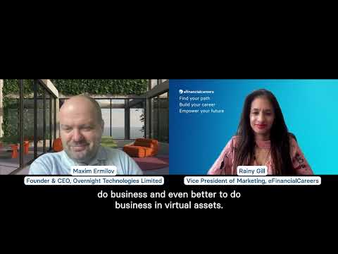 Career Opportunities with Overnight: in discussion with eFinancialCareers for ADGM Career Fair