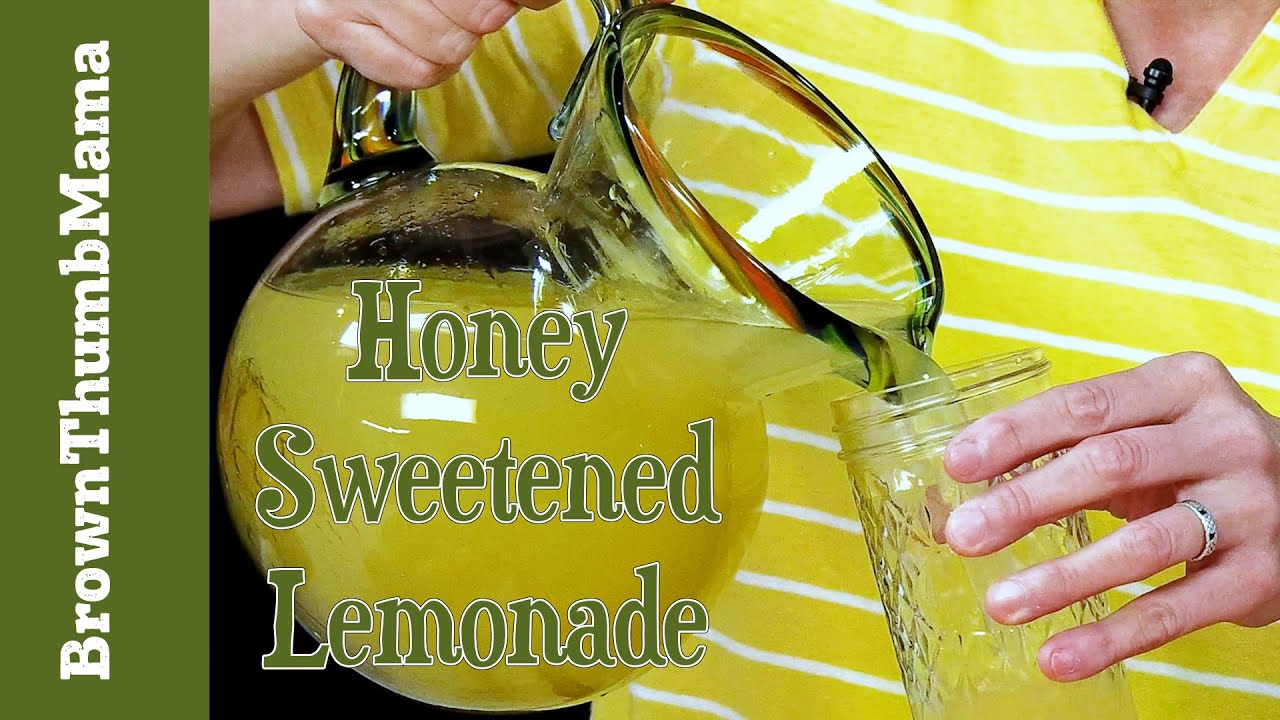 Honey Sweetened Lemonade