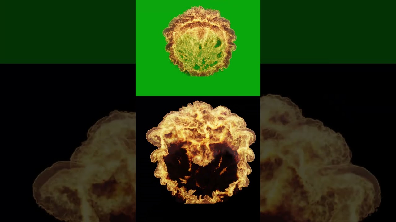 Green Screen Fire Element Pack