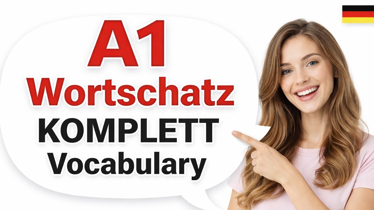 Deutsch A1 Wortschatz PDF kostenlos – Perfekt für TELC & Goethe Prüfung!