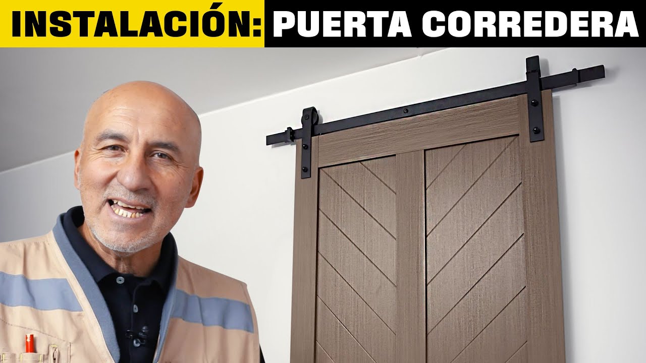 Cómo instalar una puerta corredera I Taller del especialista