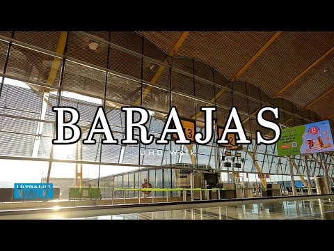 Adolfo Suárez Madrid–Barajas Airport in 4K Ultra High Definition