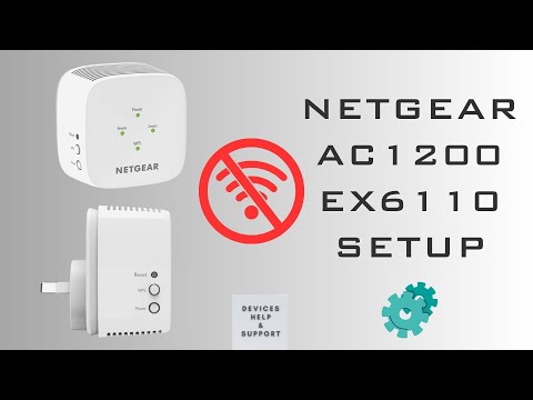 Netgear AC1200 EX6110 Extender Setup - Netgear WiFi Repeater Setup