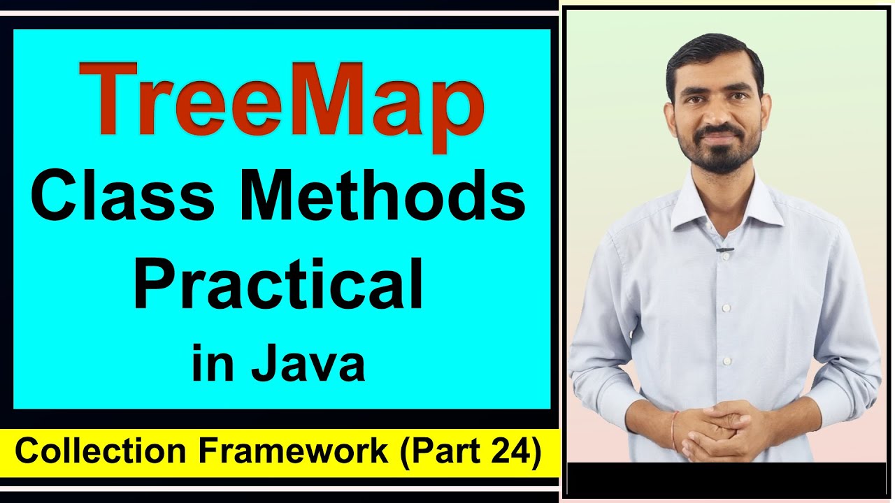 TreeMap in Java Methods Practical || Java Collections Framework by Deepak