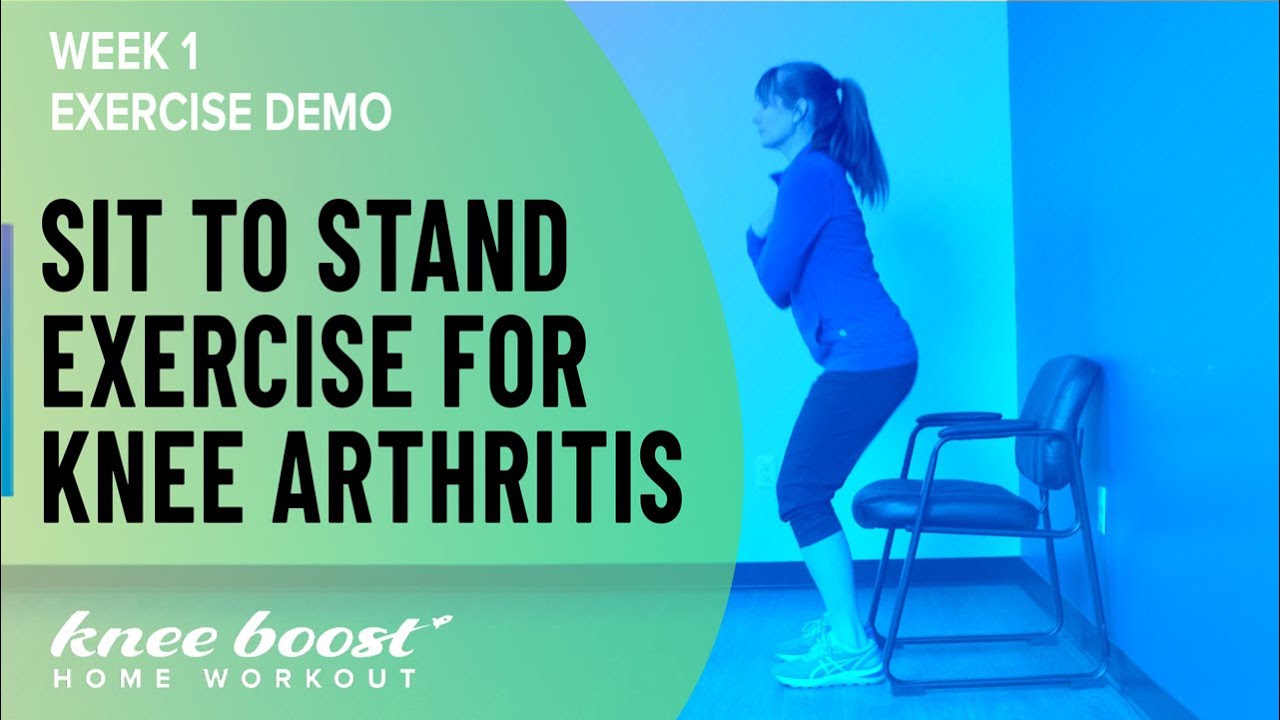 Sit to Stand Exercise (Physiotherapist Demo)