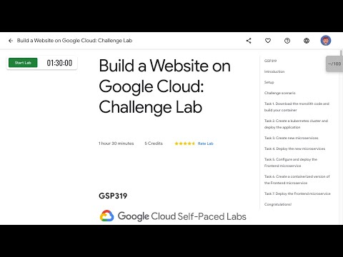 Build a Website on Google Cloud Challenge Lab GSP319