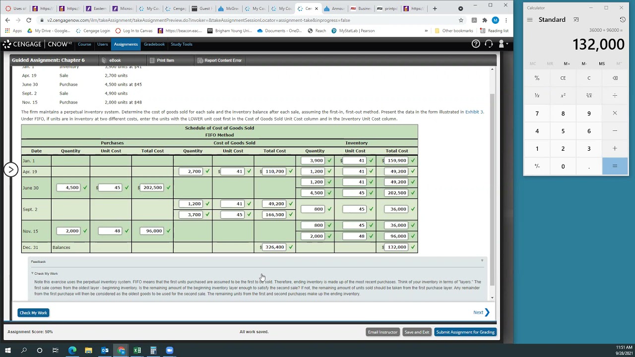 BUA 233 Chapter 6 Guided Assignment