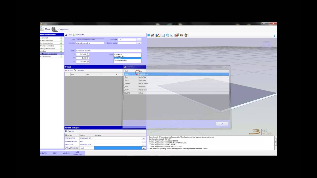 Tutorial 3cad evolution: full demo underwr