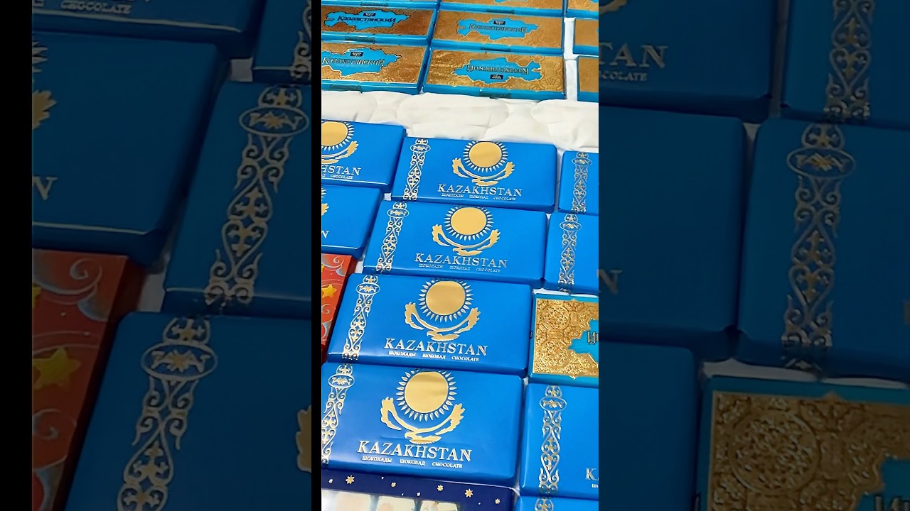 Famous Kazakhstan chocolate souvenirs! 🍫