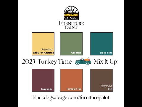 Black Dog Salvage Furniture Paint - November Color Recipes