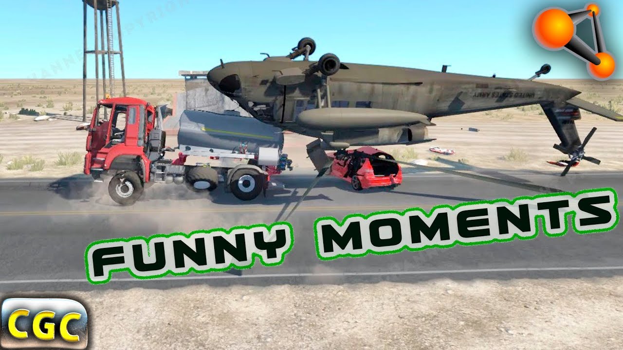 BeamNG Drive Fails, FUnny Moments, Bugs and glitches