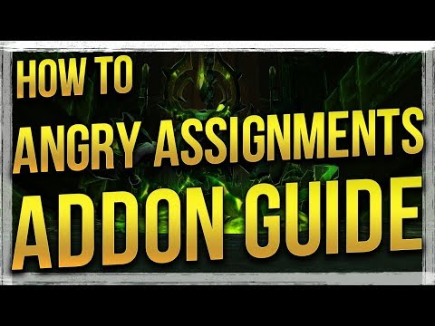 WoW: How to AngryAssignments & AngryNotes - Addon Guide