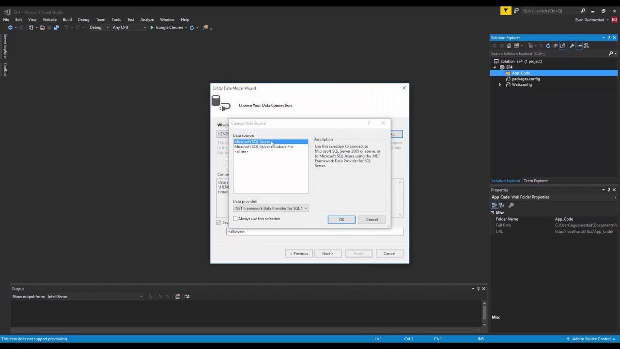 C# Entity Framework 6 | Part 3 - Code First from database