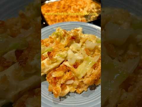 Cabbage Casserole - EASY and DELICIOUS! #inthekitchenwithtabbi #recipe #cheese #cabbage #yummy