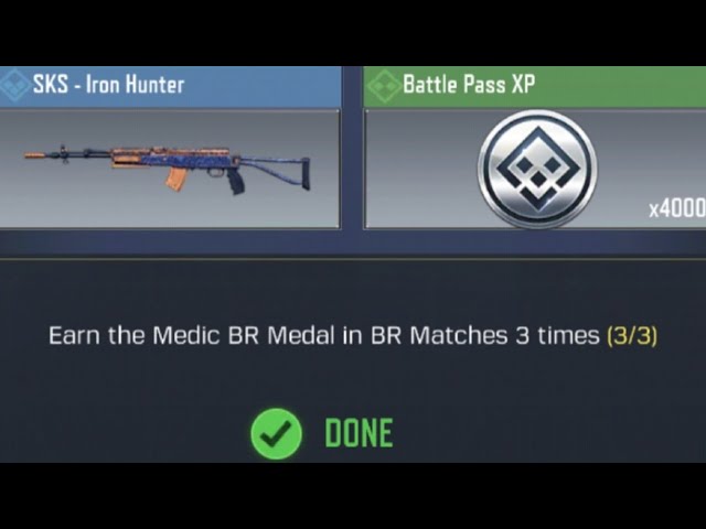 Medic BR Medal in COD Mobile: All you need to know