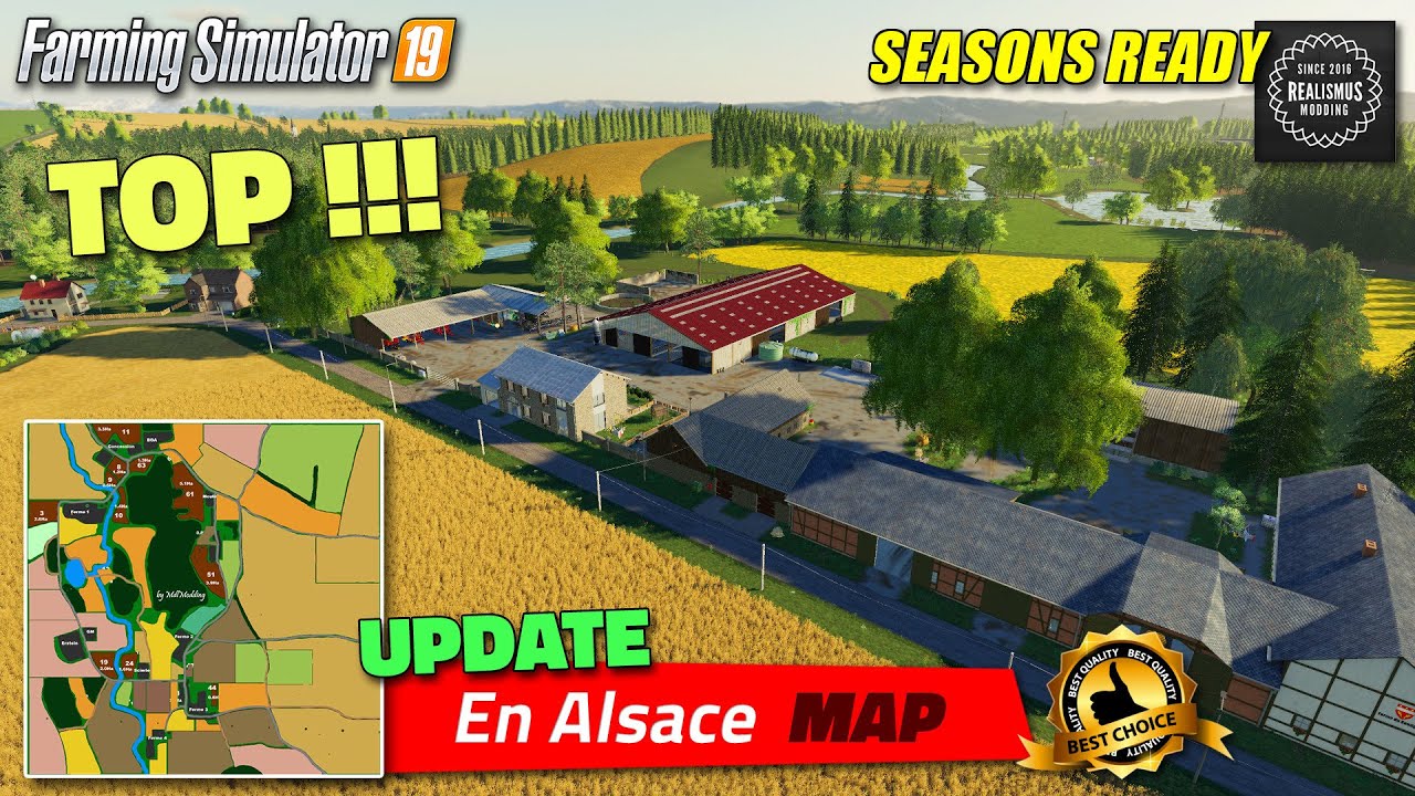 Alsace Map v 1.1 - FS 19
