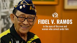 WATCH: Fidel V. Ramos, in the eyes of the men and women who served ...