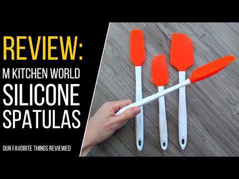 M Kitchen World Silicone Spatula Set Review | 2022 Best Kitchen Gadgets