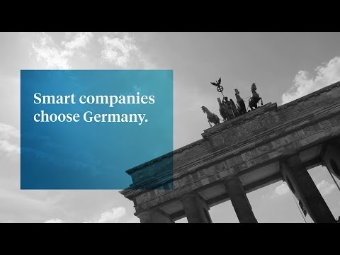 Smart companies choose Germany.