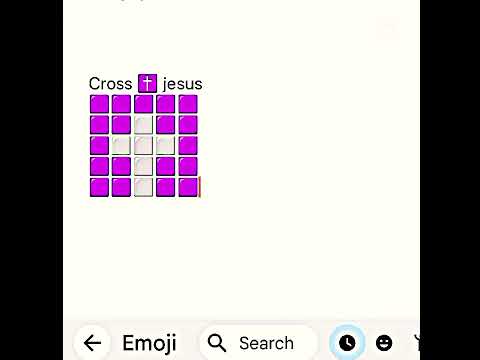 cross ✝️ #emoji #art #newtrending #shorts #jesus #cross #crush