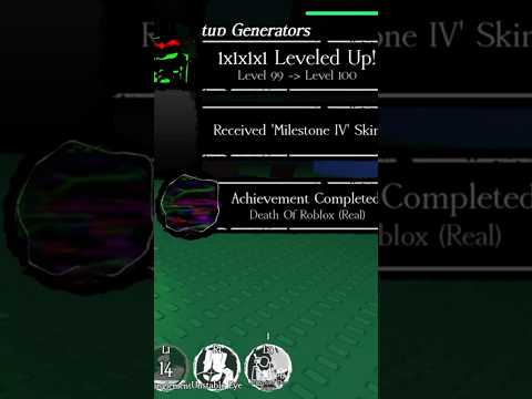 Level 100 (Milestone 4) 1x1x1x1 #roblox #forsaken #forsakenroblox #robloxforsaken #1x1x1x1