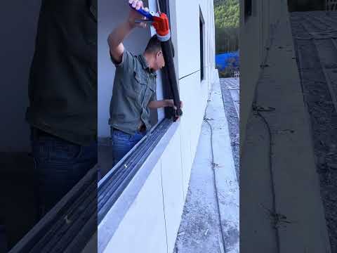 Silicones Application #adhesive #diy #adhesivesealant #machine #sealant #door #kitchen #wood #tools