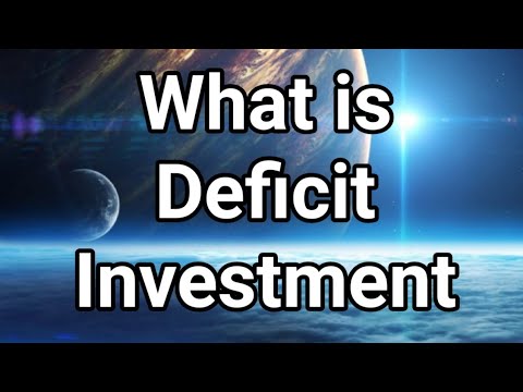 What is Deficit Investment. Urdu/ English