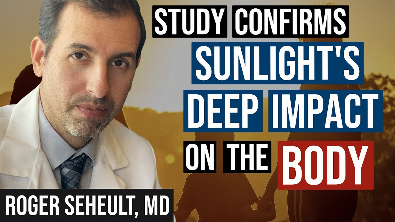 Sunlight and NIR Pass Through the Body and Can Affect Distant Cells