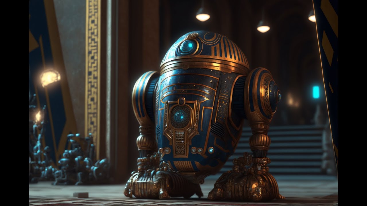 Star Wars - Futuristic Egyptian - AI Generated