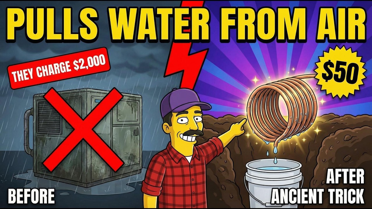 The $2,000 Water Machine You Can Build for $50 in Your Backyard