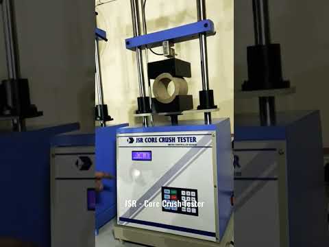 Paper Core Compression Strength Tester