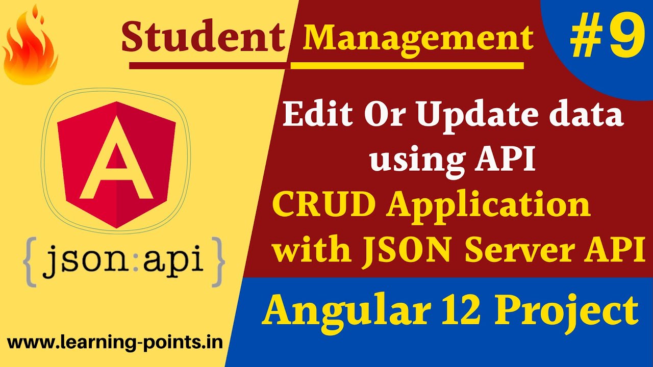 #9. Create Reactive Form and Update data using API | Angular update data using POST API | Angular 12